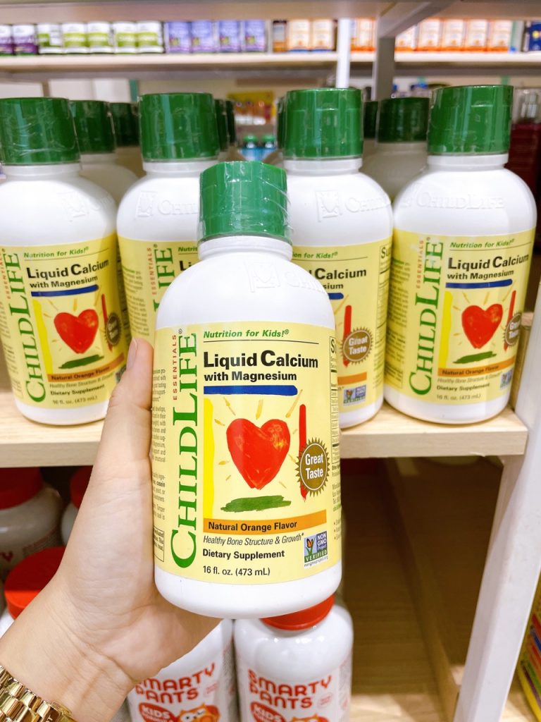 Siro Bổ Sung Canxi Cho Trẻ ChildLife Liquid Calcium 473ml - Vinacine
