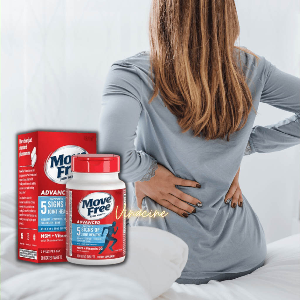 Viên Bổ Khớp Schiff Move Free Advanced MSM + Vitamin D3 80 viên - Vinacine